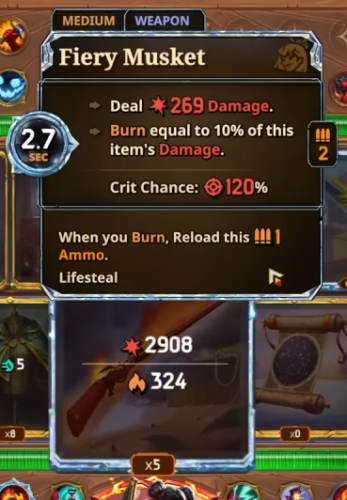 The Bazaar Musket Vanessa 10 Win Build - Kripparrian | March 3, 2025