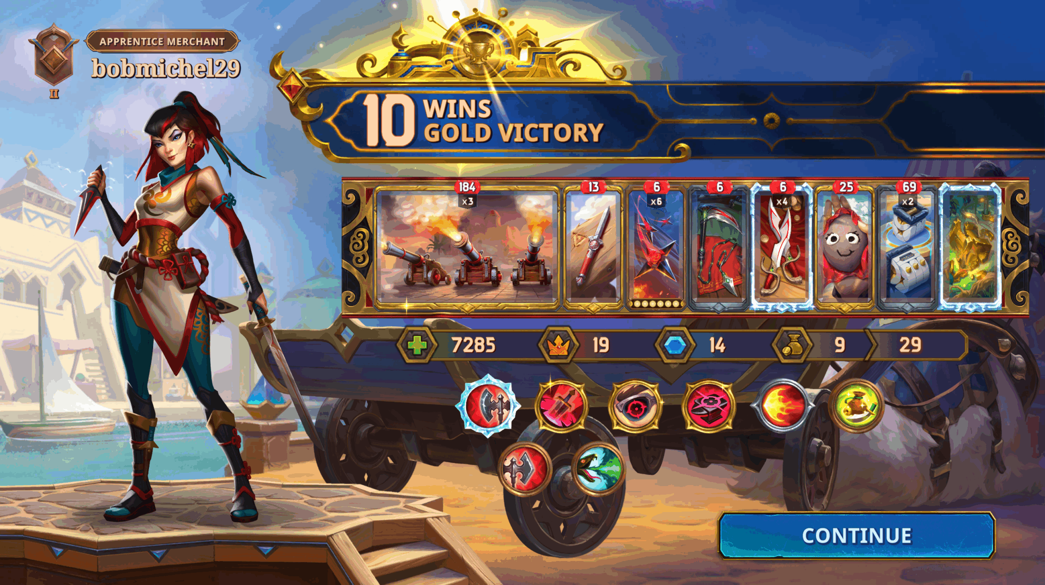 The Bazaar Cannonade Vanessa 10-1 Build - Bobmichel29 | September 21, 2025