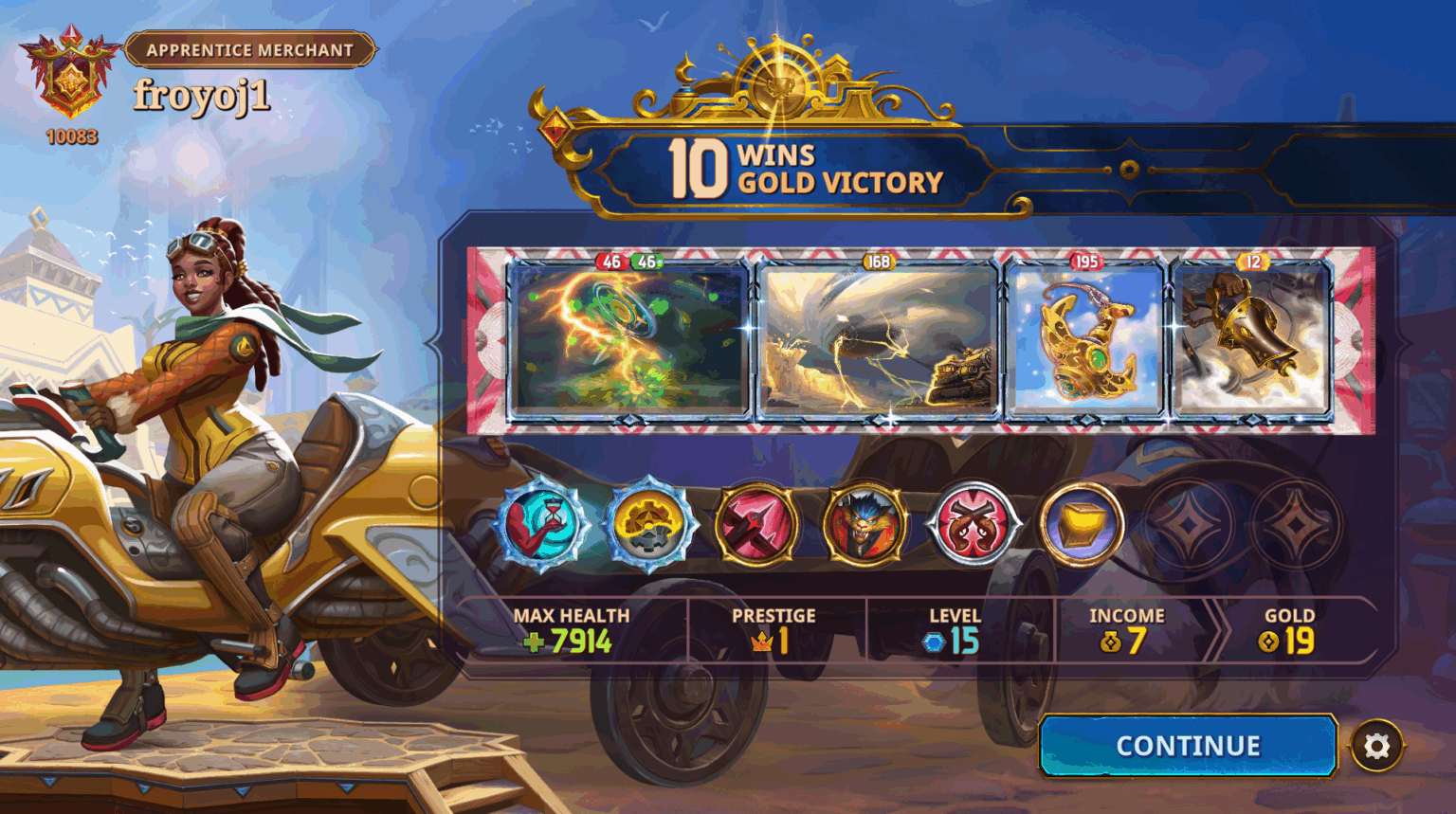 The Bazaar Lightning Rod Stelle 10-4 Build #10083 Legend - froyoj1 ...